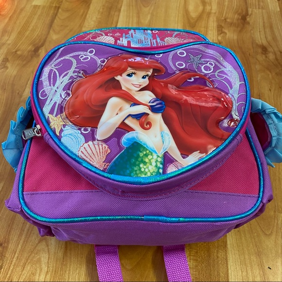 Accessories | Disney Little Mermaid Kid Small Backpack | Poshmark